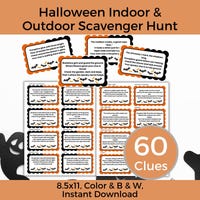 Skeleton Scavenger Hunt - Etsy