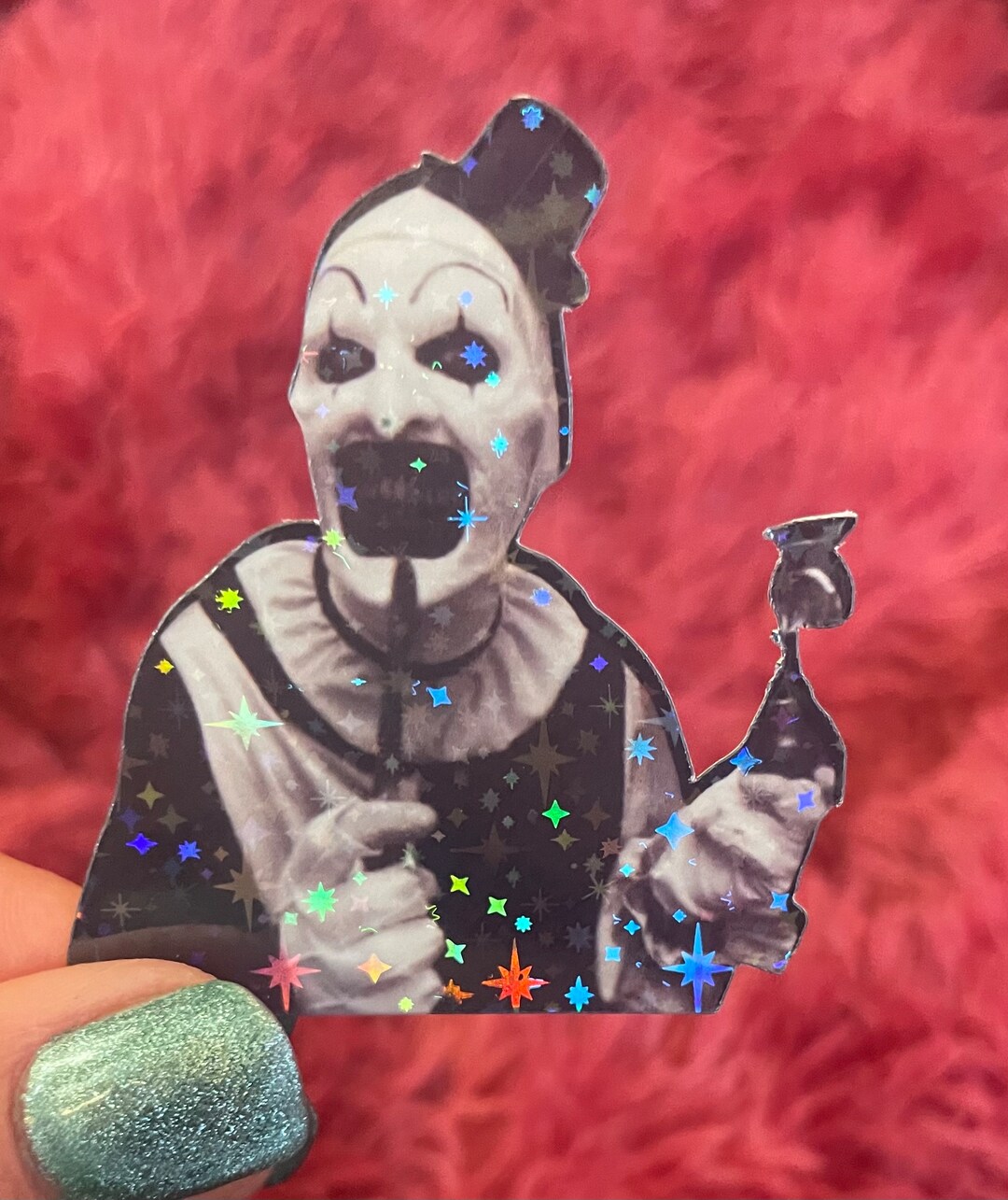 TERRIFIER Sticker Art the Clown - Etsy