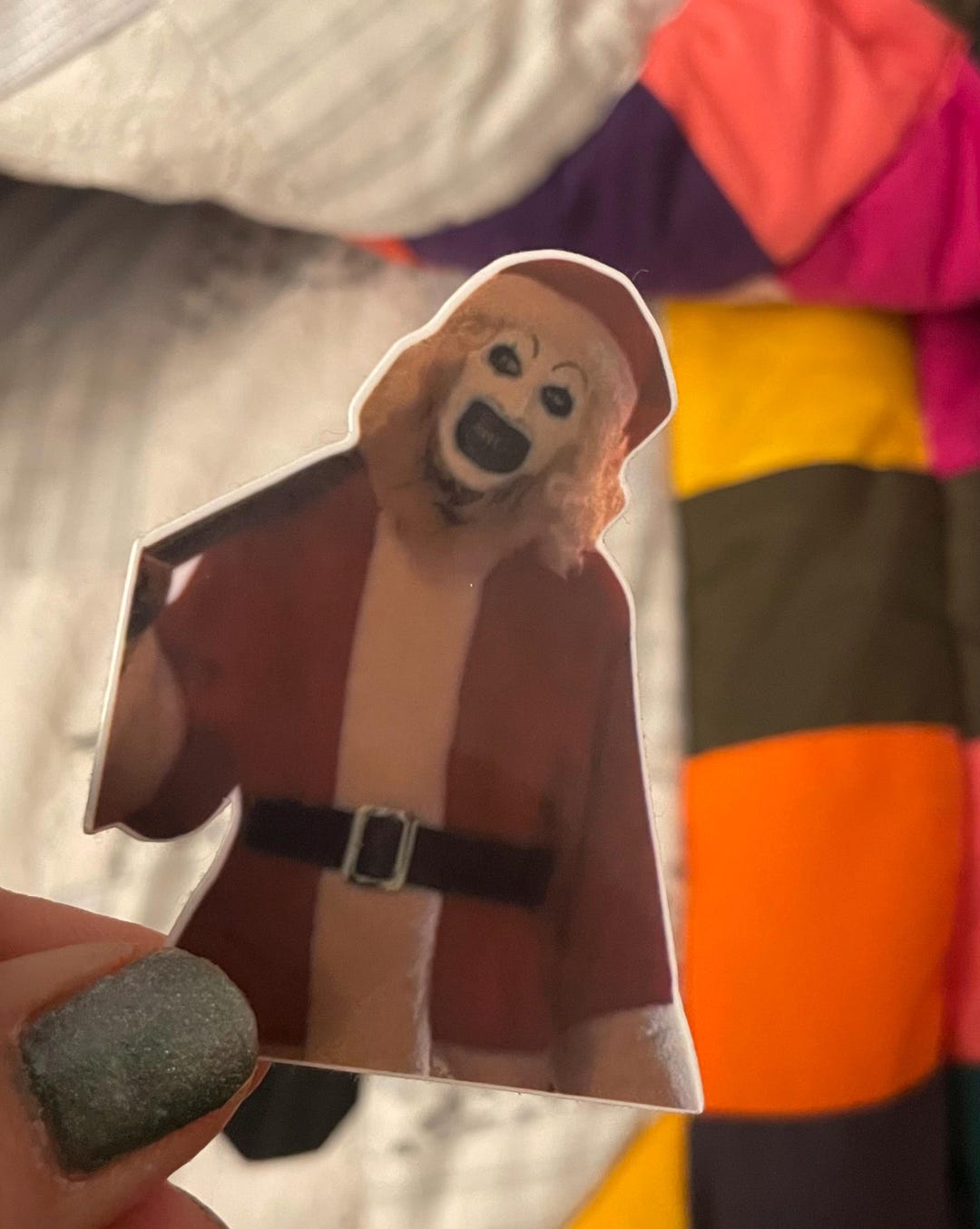 Evil Slasher Santa Sticker Art the Clown - Etsy