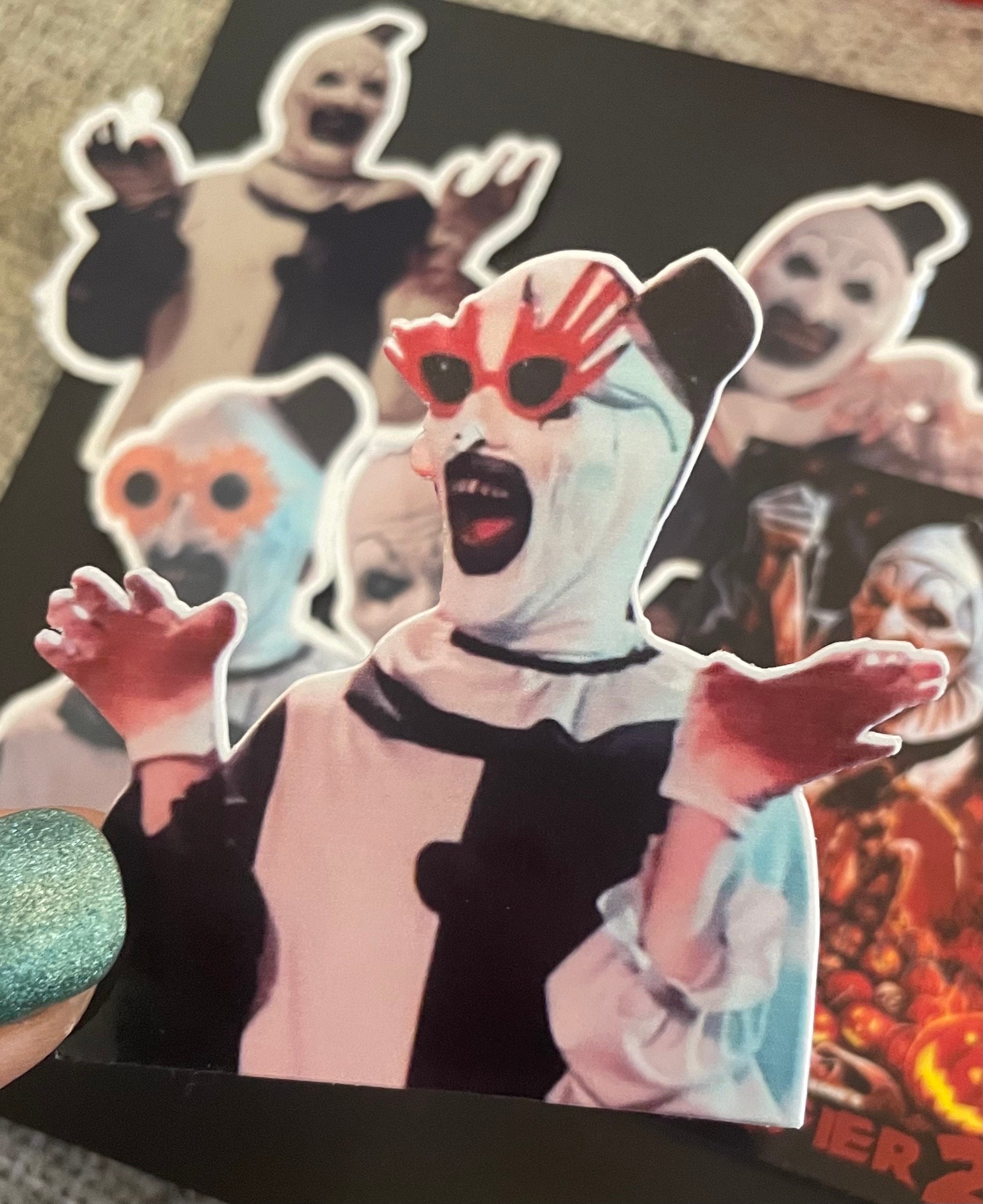Terrifier Sticker Art the Clown - Etsy
