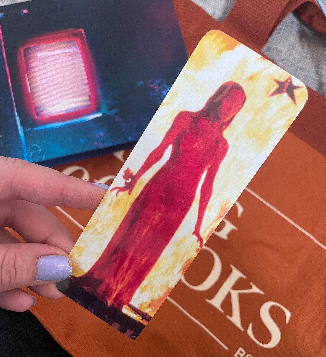 CARRIE BOOKMARK Horror Movie Perfect Gift for Readers and Movie Lovers ...