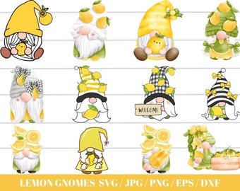Lemon Gnome Clipart Lemonade Lemon Png Summer Gnomes Fruits Clipart ...