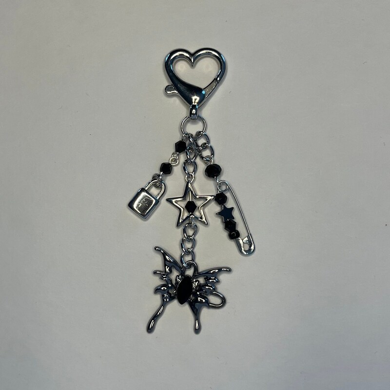 Butterfly Keychain - Etsy