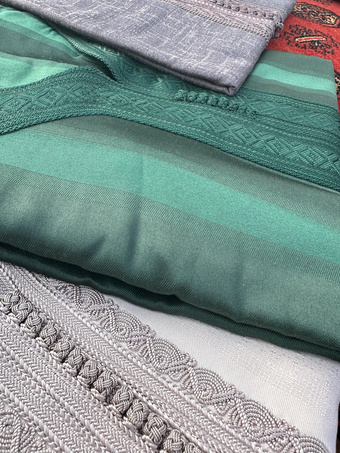 Majestic Thobes: Premium Royal Blue Gandora, Moroccan Maghrebi Thobe ...