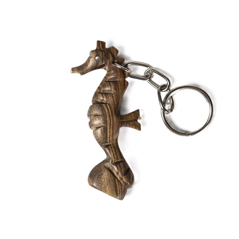Seahorse Keychain - Etsy