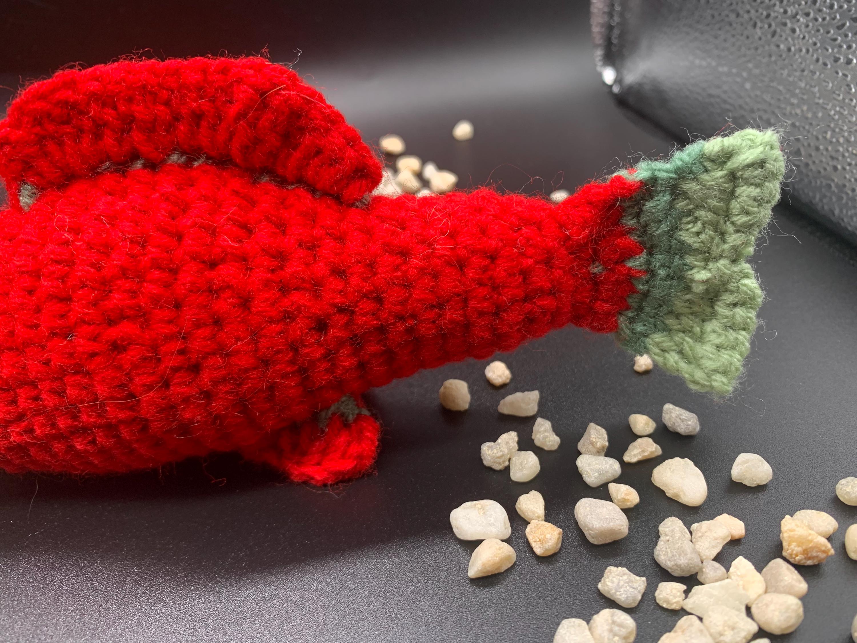 Crochet Red Sockeye Salmon Plushie: Fisherman Gift - Etsy