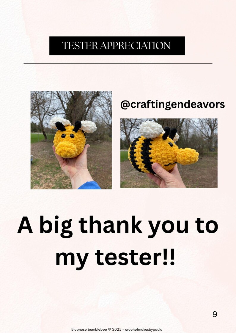 Bumblebee Crochet Pattern: Amigurumi Bee PDF, Cute Chubby Bee, Beginner ...