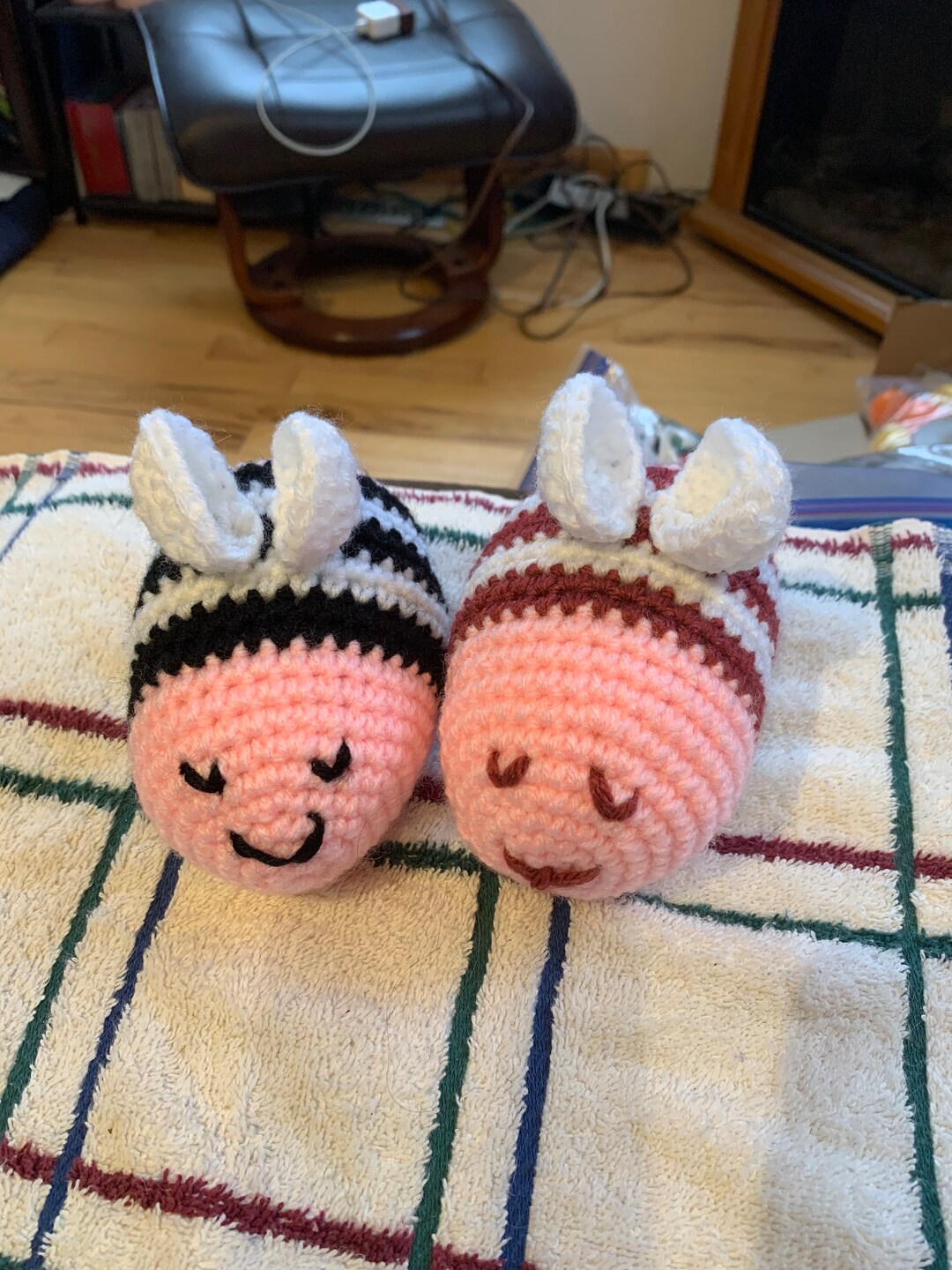 Pink Bee, Pink Bees, Crochet, Amigurumi, Plush Toy, Baby Safe Gift for ...