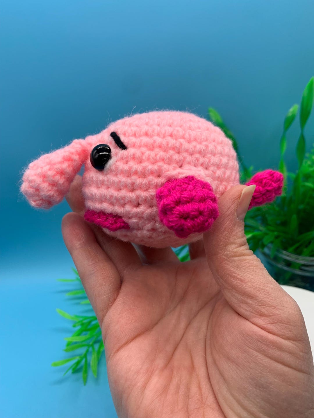 Pink Blobfish the Grumpy One of the Deep Sea, Funny to Look at Adorable ...