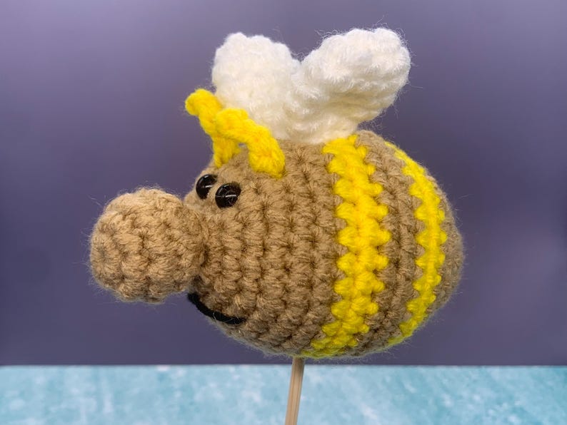 Bumblebee Crochet Pattern: Amigurumi Bee PDF, Cute Chubby Bee, Beginner ...