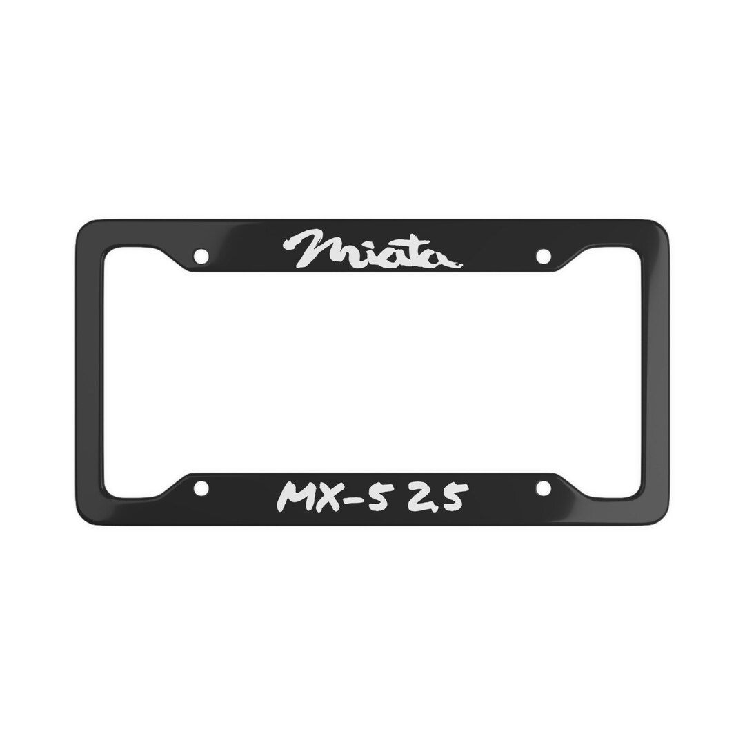 Miata MX-5 2.5 License Plate Frame - Etsy