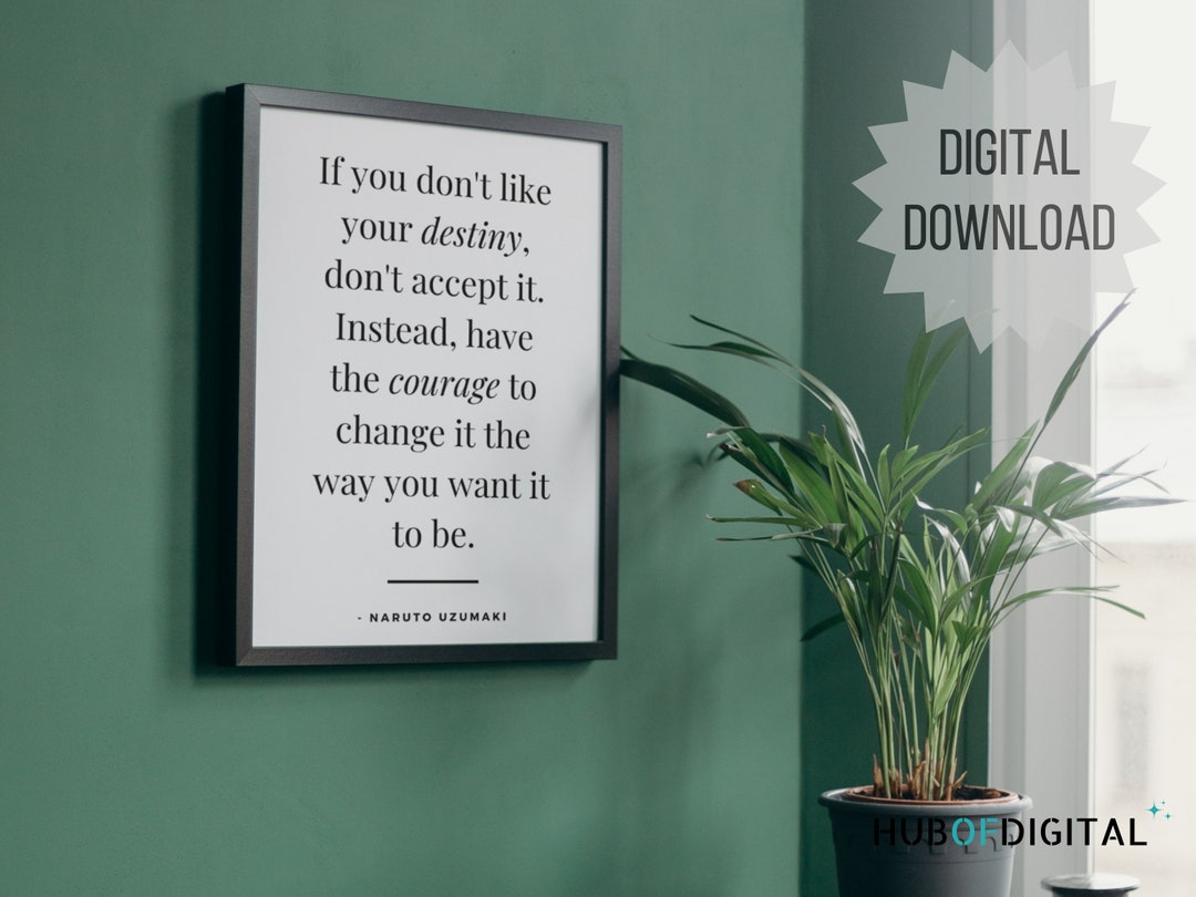 Printable Quotes,anime Designs,downloadable Art,anime Poster,japanese ...
