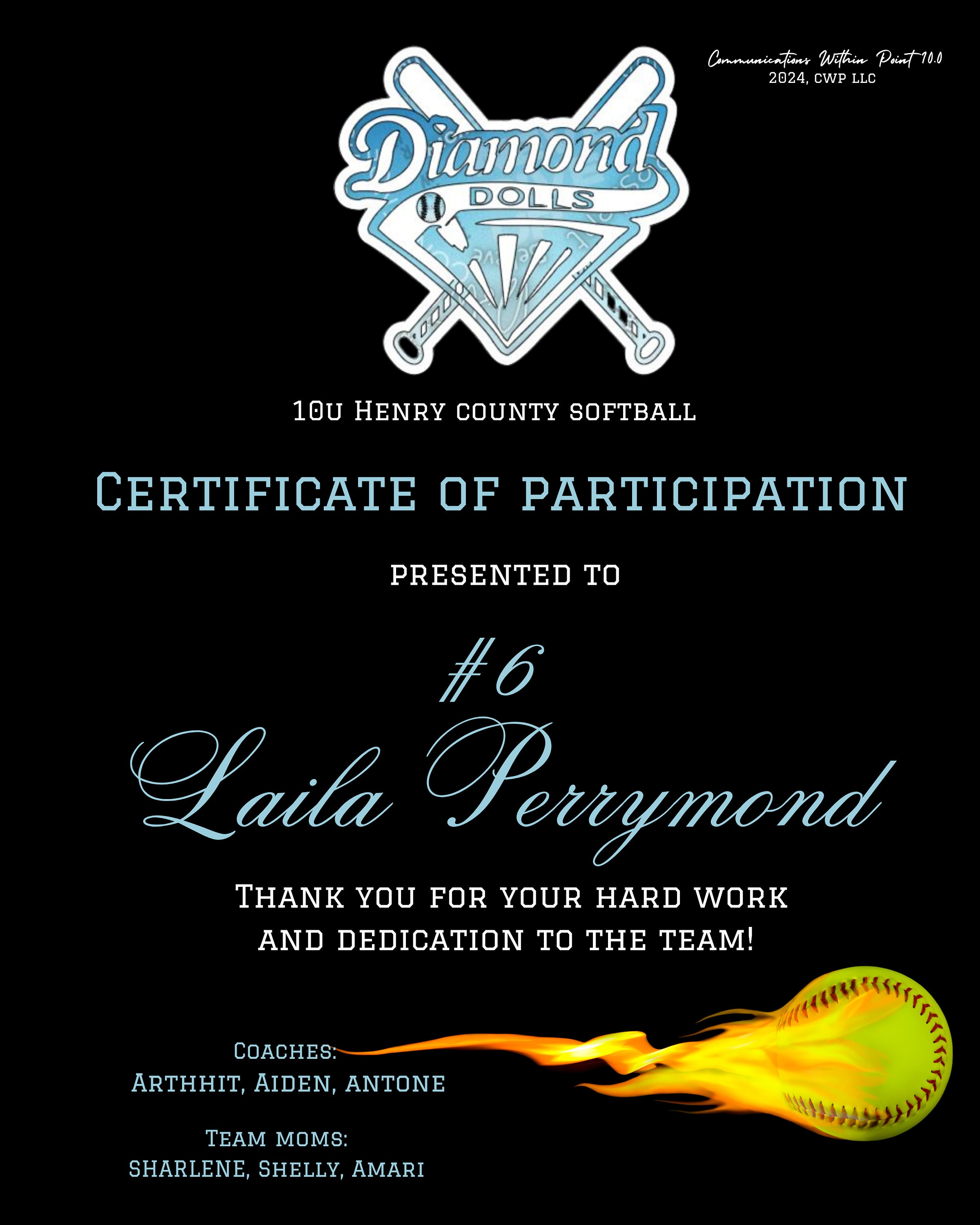 Softball Magazine Cover and Team Certificate - Etsy
