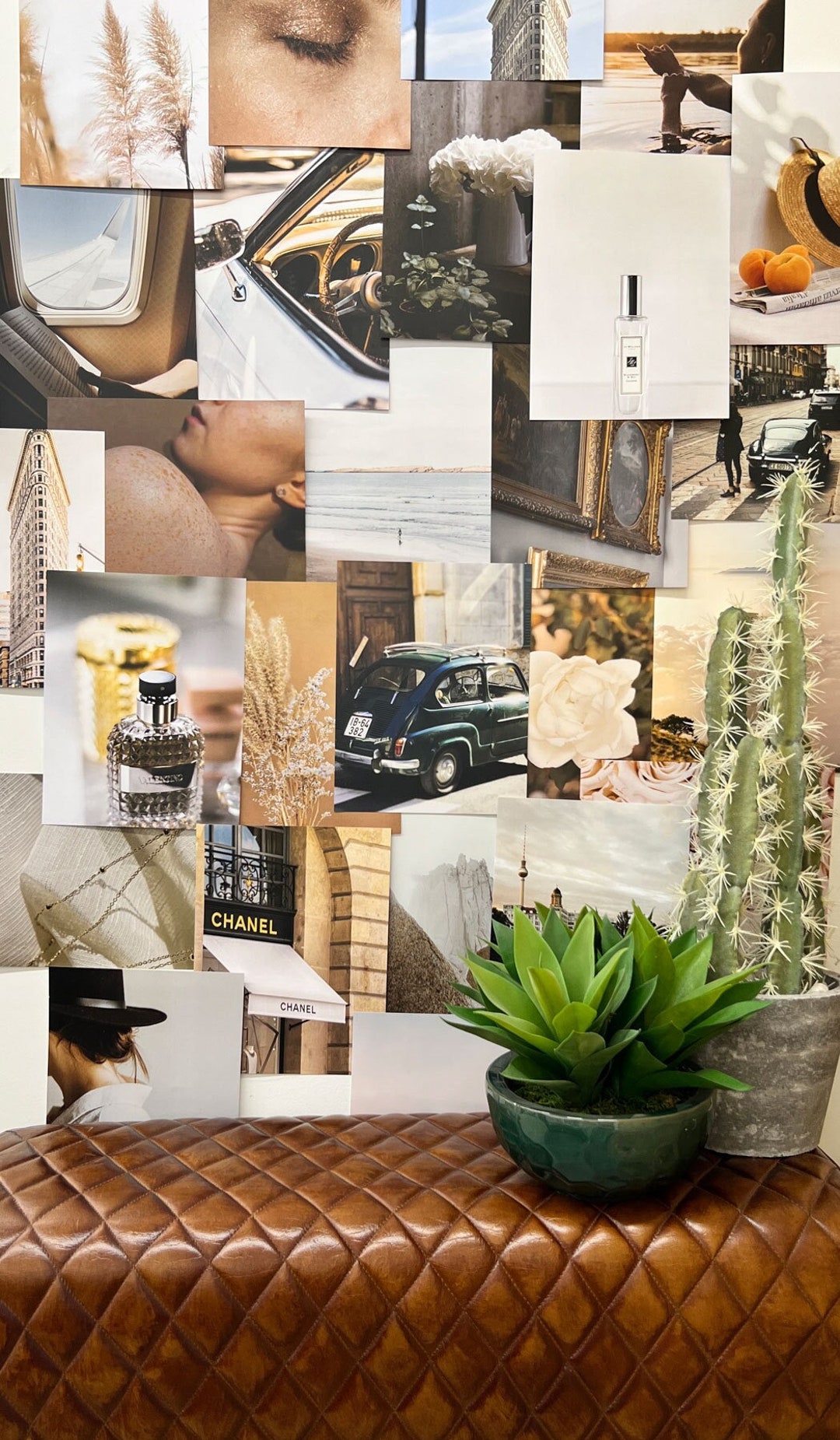 Neutral Glam Theme Collage Wall Kit - Etsy