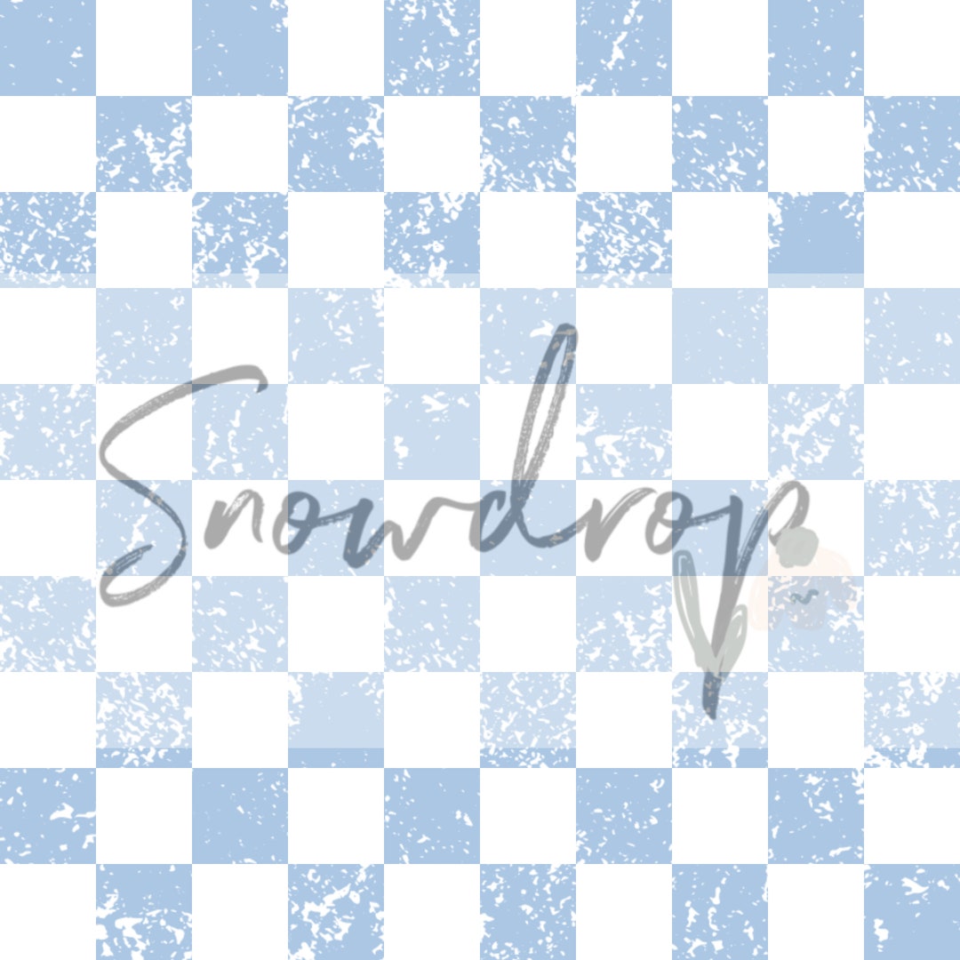 Blue Distressed Check Seamless - Etsy