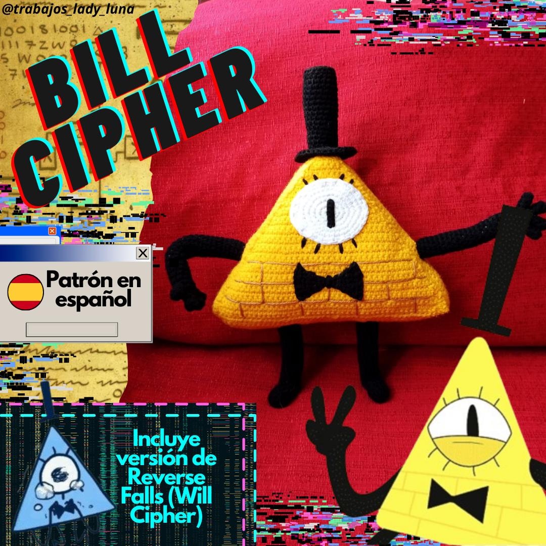 Bill Cipher - Gravity Falls - Amigurumi Pattern - English - Etsy