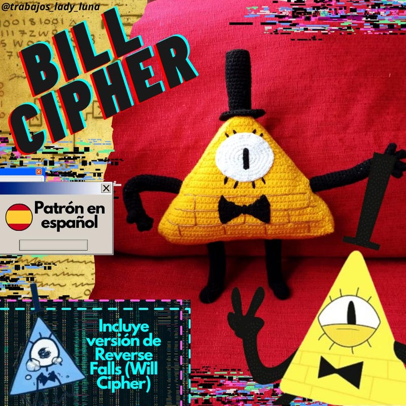 Bill Cipher - Etsy