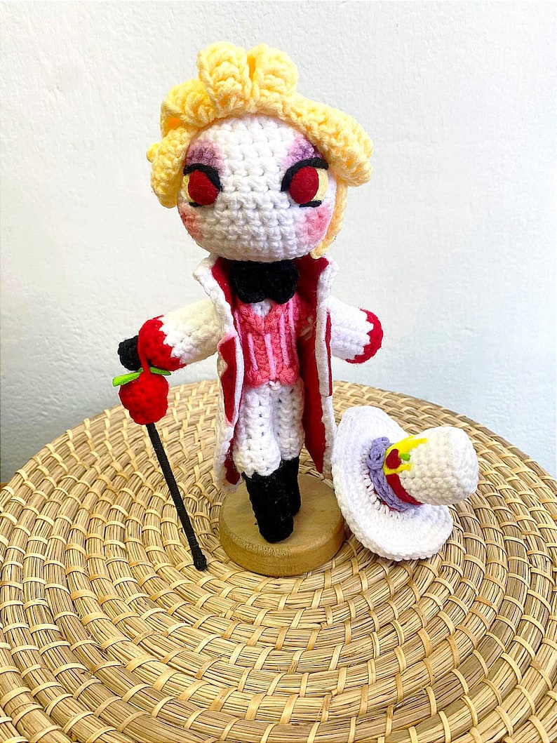 Lucifer Morningstar Hazbin Hotel Amigurumi Pattern - Etsy