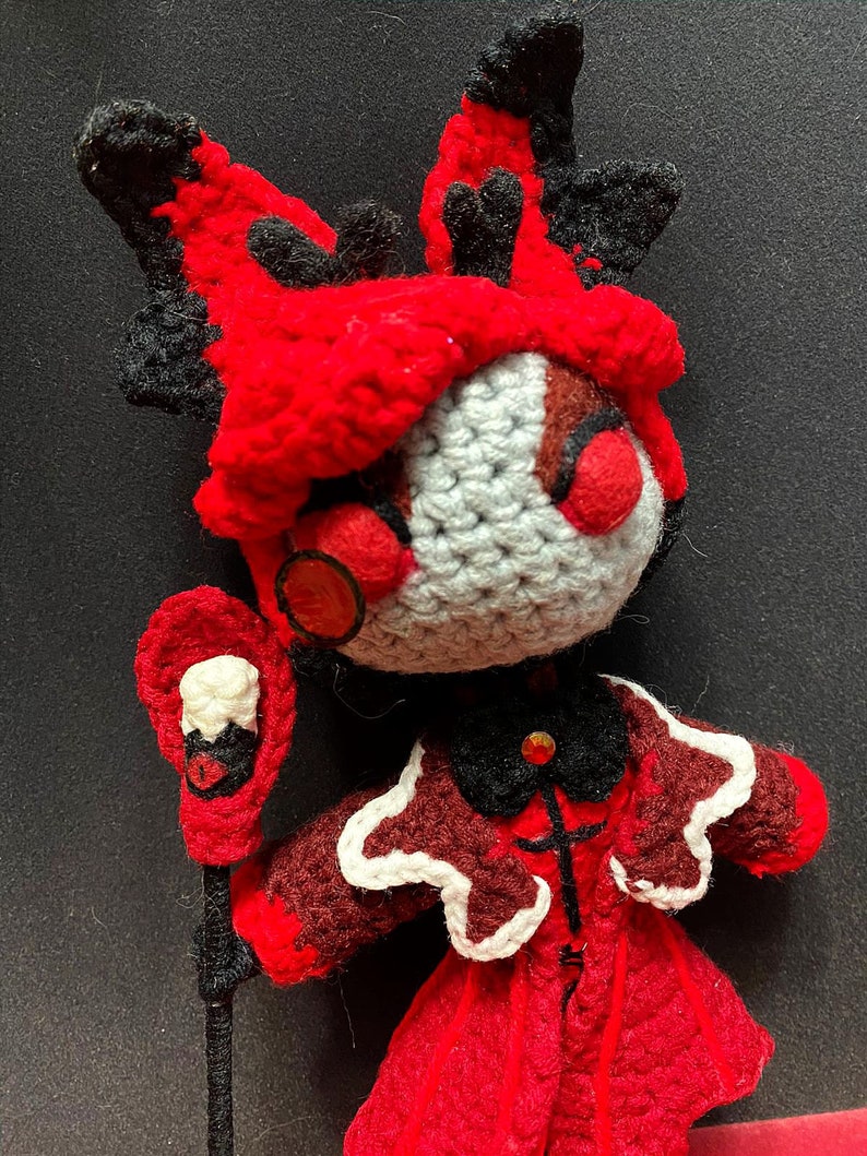 Alastor - Hazbin Hotel - Amigurumi Pattern in Spanish & English - Etsy