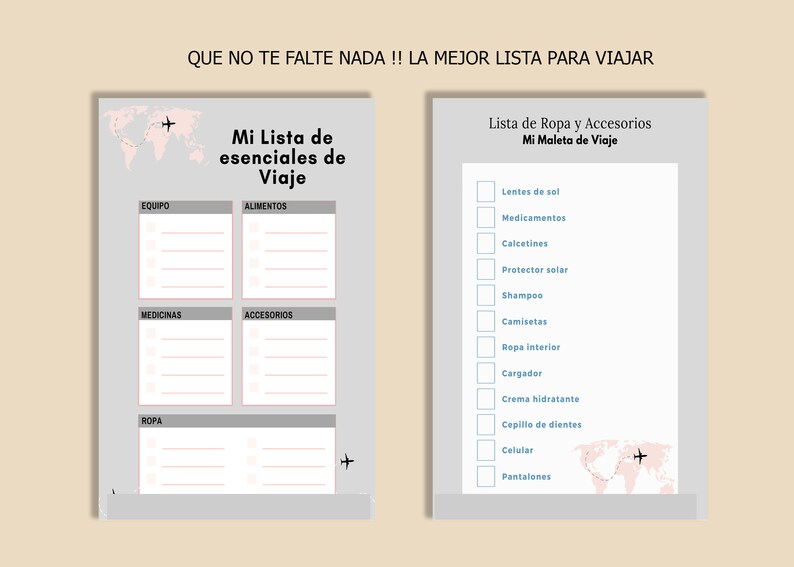 Travel Planner / Travel Organizer / Printable Travel Planner / Includes ...