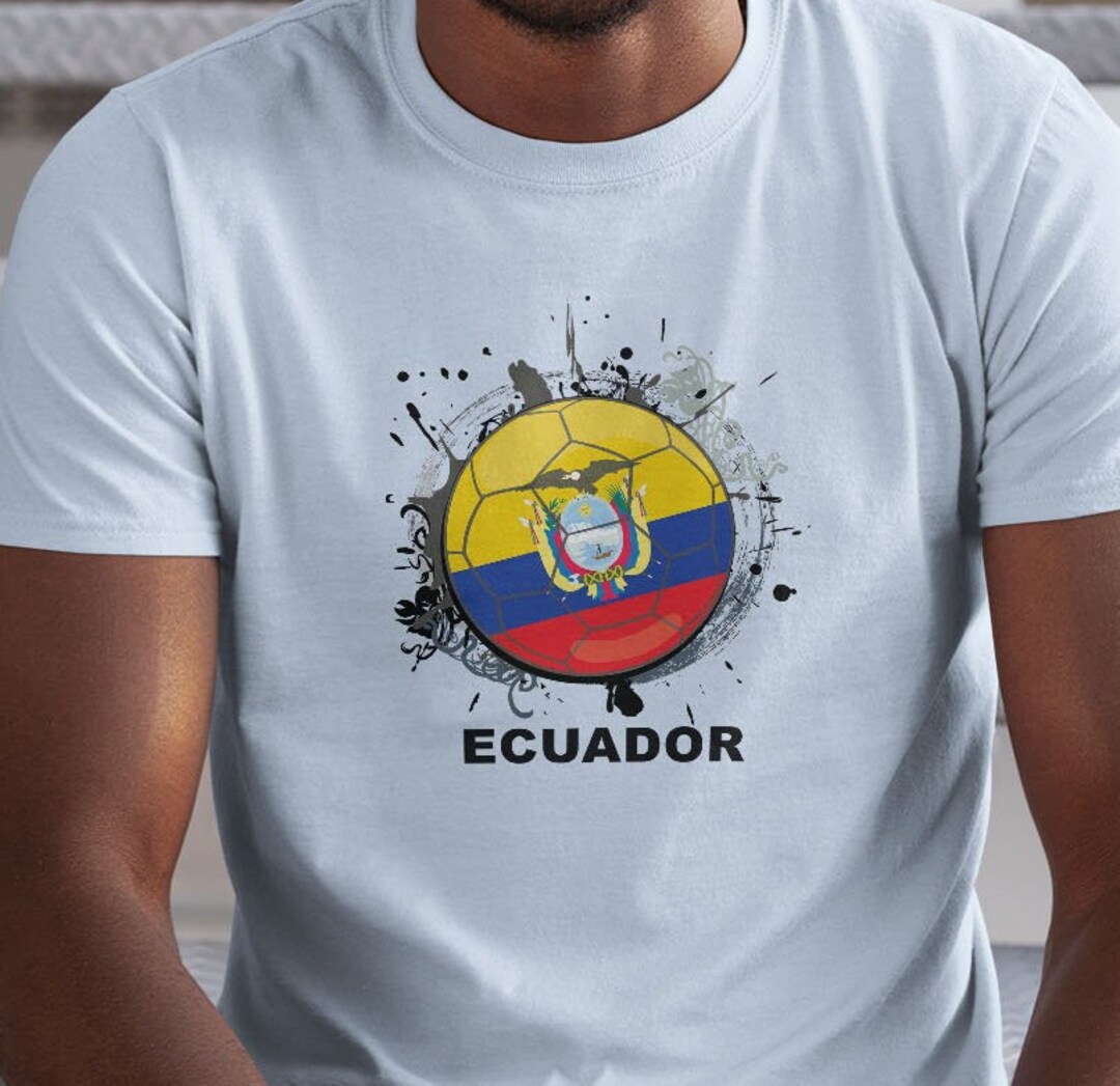 Ecuador Soccer T-shirts, Team Ecuador Soccer Shirt, Ecuador Travel ...
