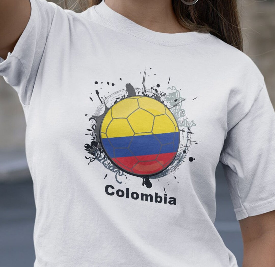 Colombia Soccer T Shirt, Colombian Soccer Gift for Player, Mom, Dad ...