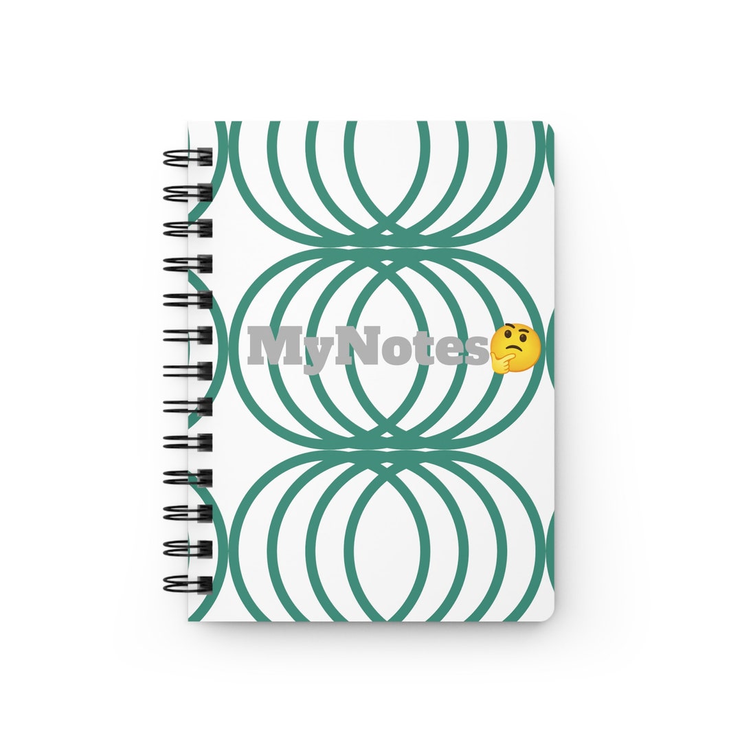 Spiral Bound Notes Journal - Etsy