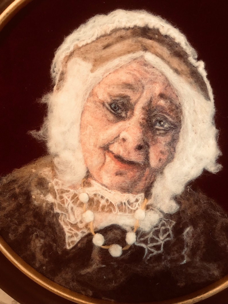 Needle Felting, 2D Wool Painting, Custom Wool Portraits, Special Order ...