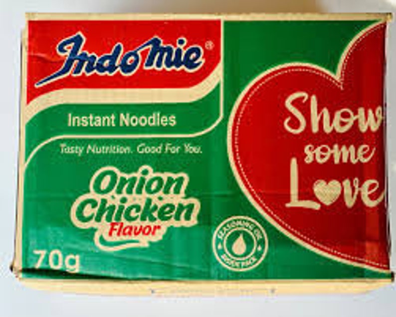 Nigerian Onion Chicken Indomie, Onion Flavor, Onion Noodles 40packs/box ...