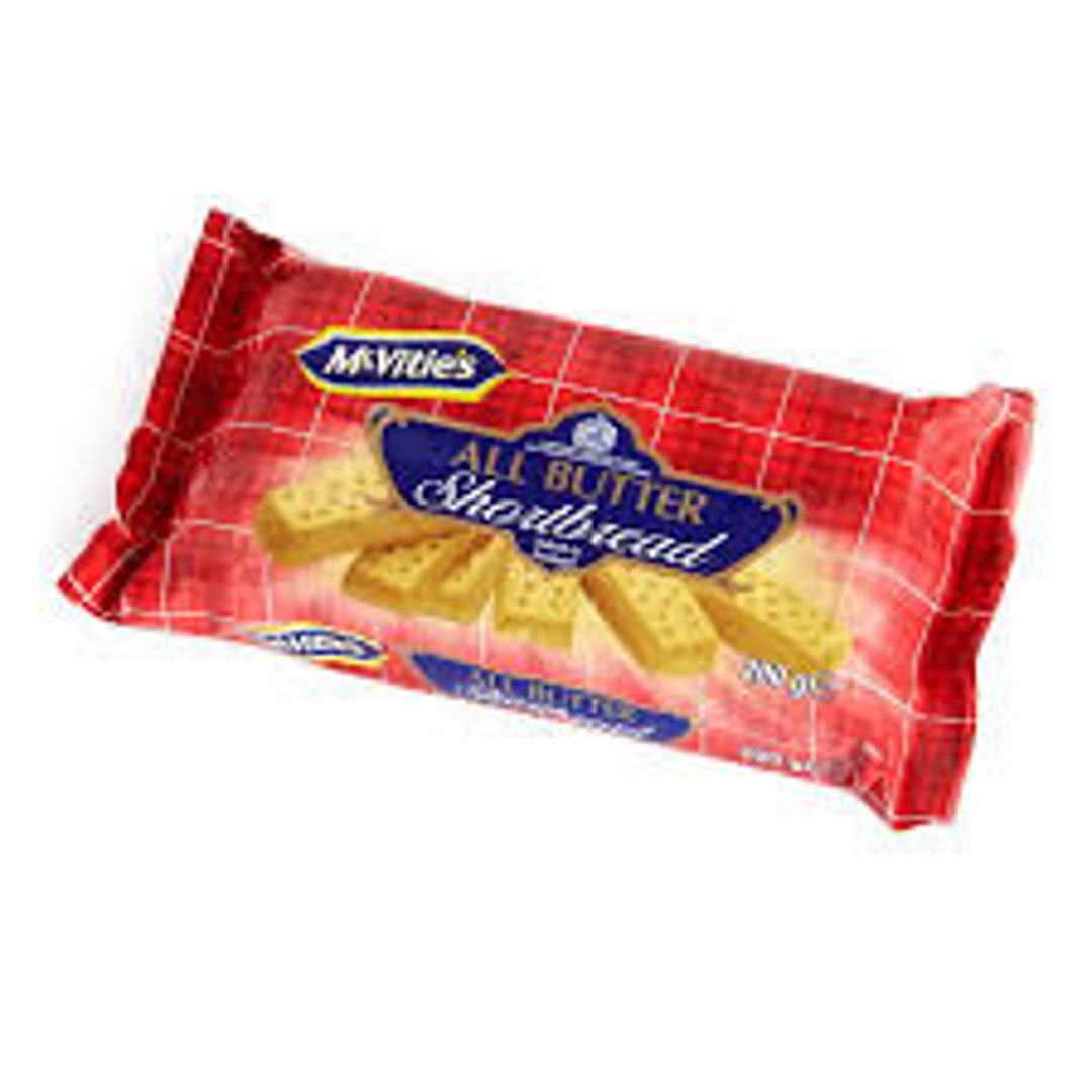 Mcvities Butter Shortbread, Shortbread 200g - Etsy