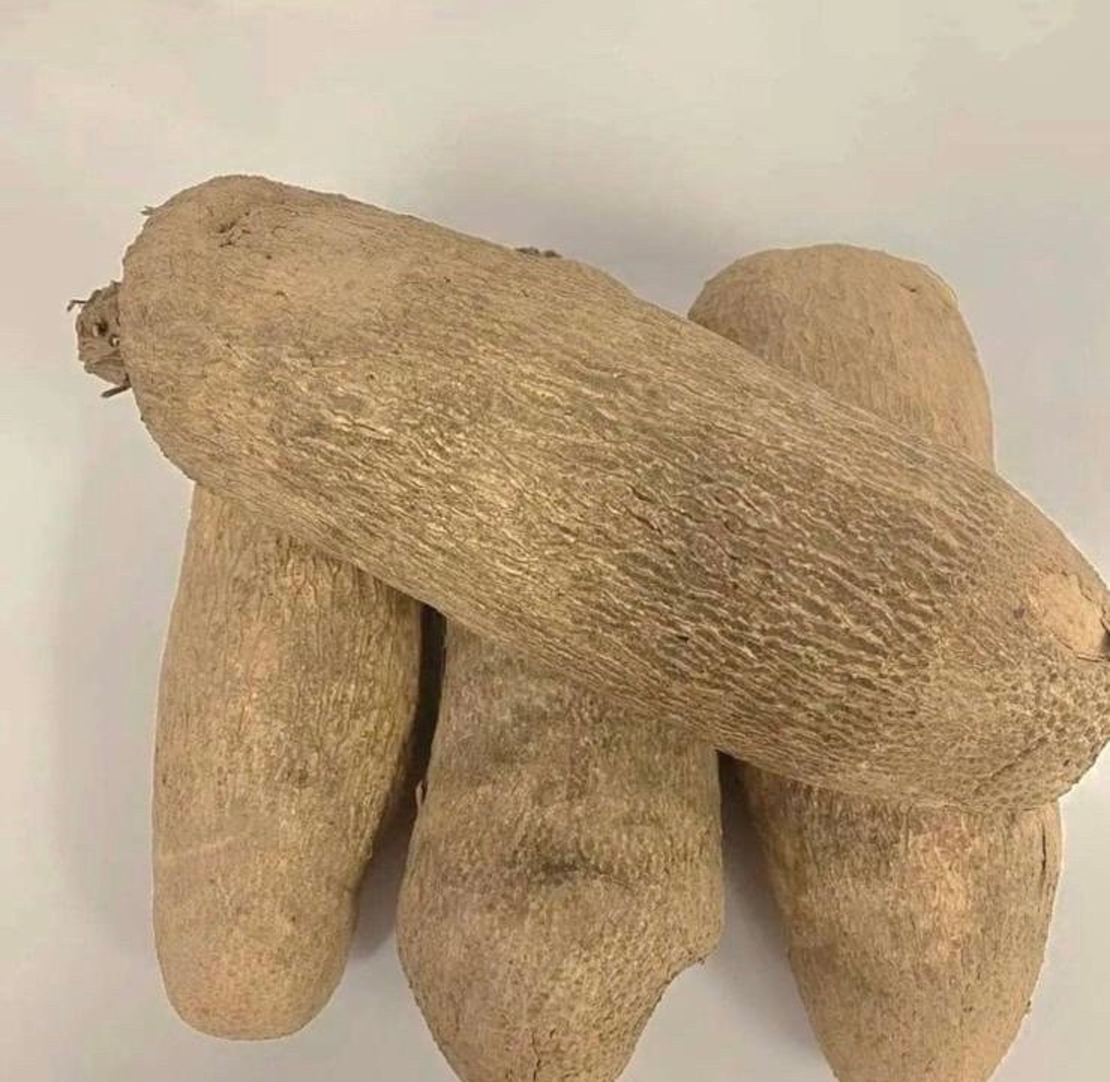 Fresh African Yam, Fresh Ghana Yam, Fresh Tubers of Yam, 7.5lbs (2 0r 3 ...