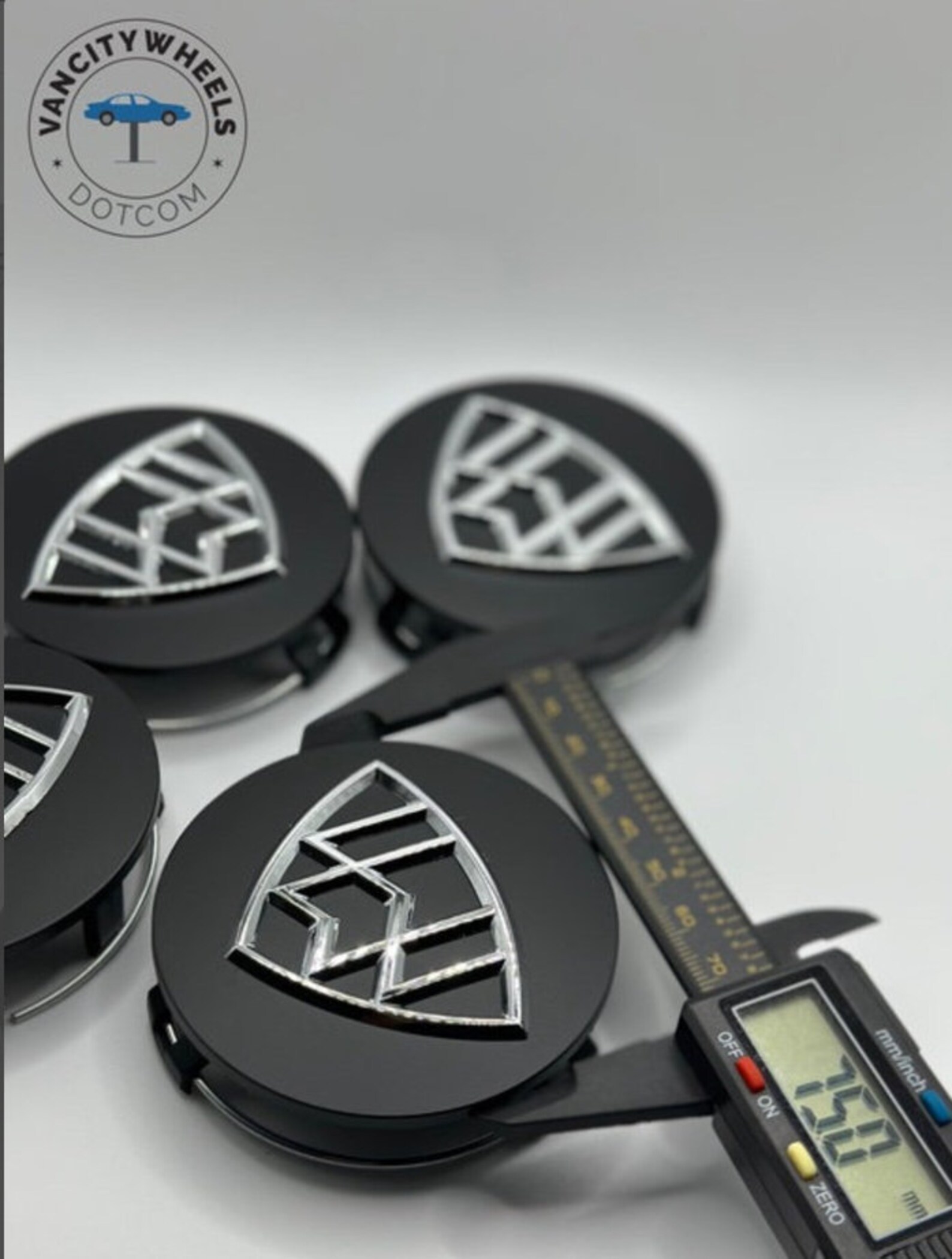 4pcs Mercedes Benz Maybach Matte Black Wheel Center Caps, Mercedes ...