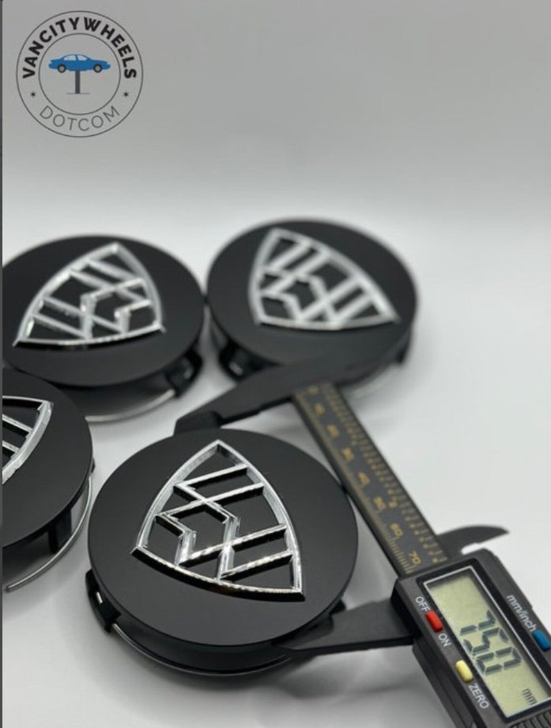 4pcs Mercedes Benz Maybach Matte Black Wheel Center Caps, Mercedes ...