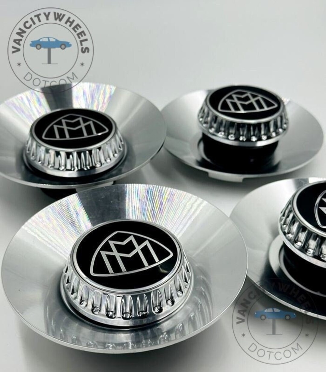 Chrome Mercedes Maybach S-class W222 C217 AMG Center Cap Wheel Hub ...
