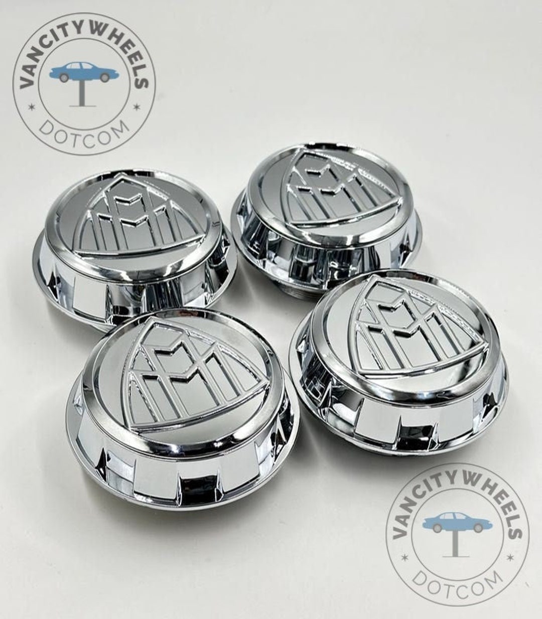 Maybach 60mm AMG Chrome Surround Wheel Center Cap, Maybach 60mm Size ...