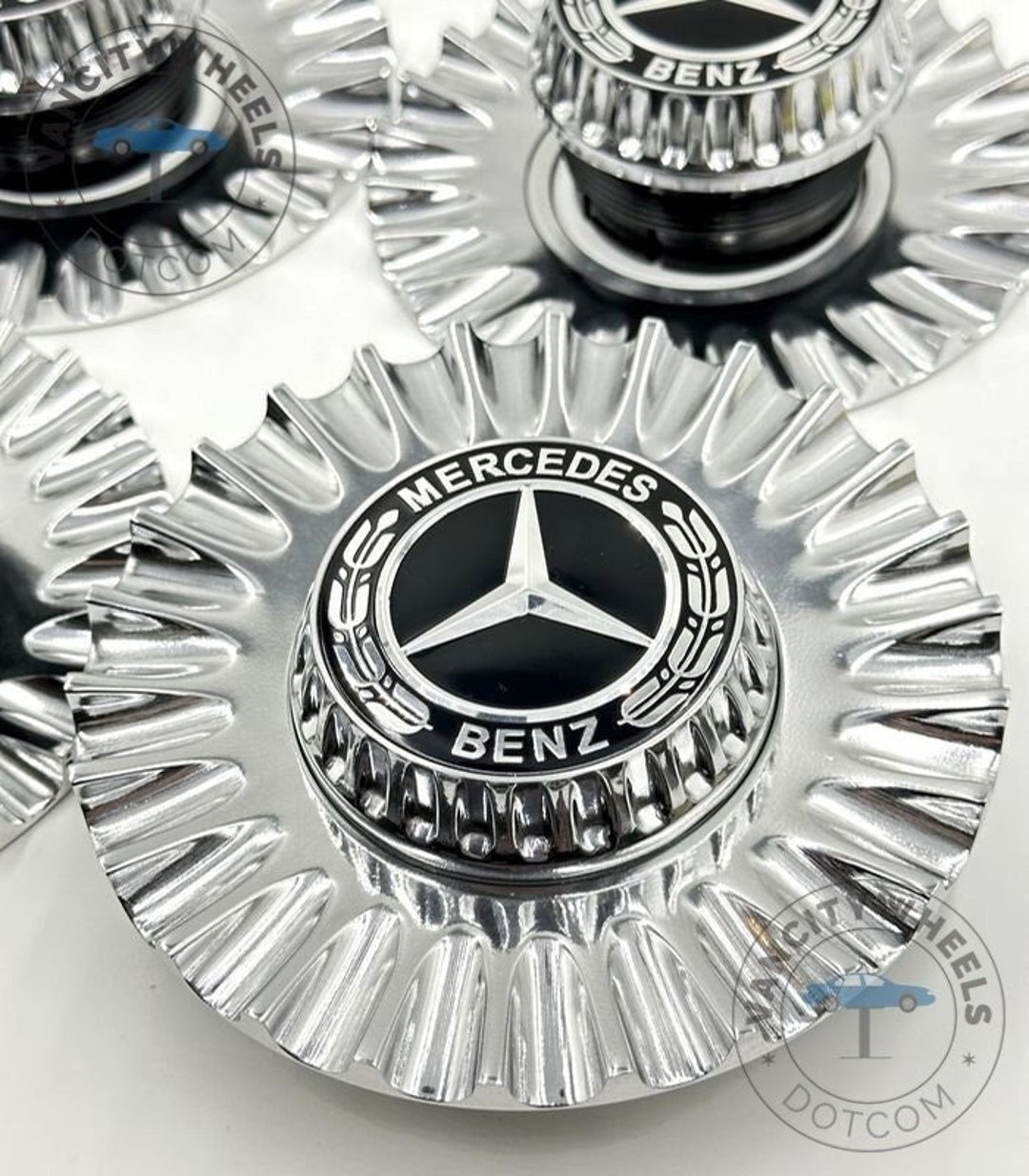 Chrome Mercedes Benz Maybach Center Cap Wheel Hub Cover, Fits Mercedes ...