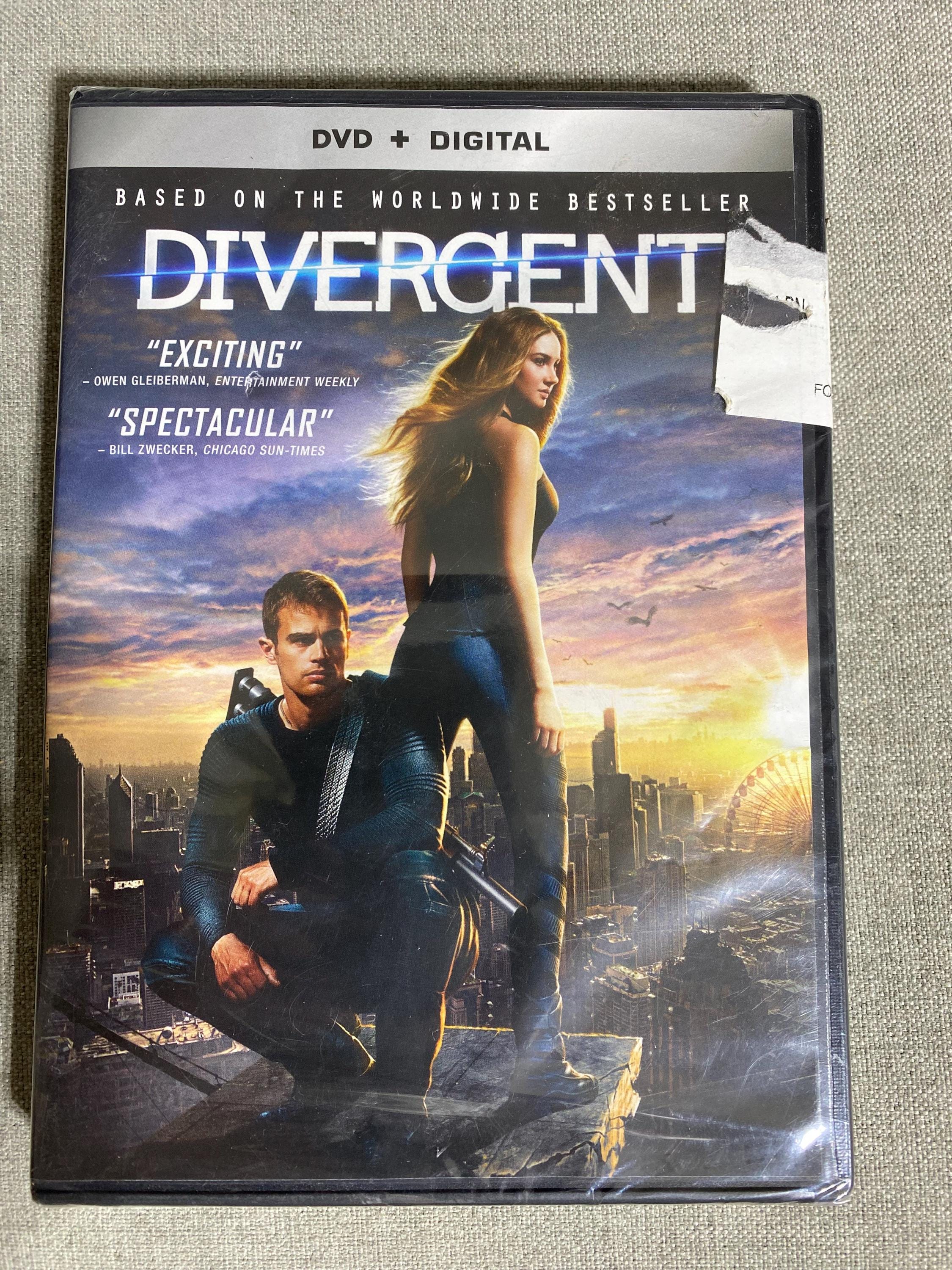 Divergent [DVD + Digital], Shailene Woodley, New DVD, Factory Sealed - Etsy