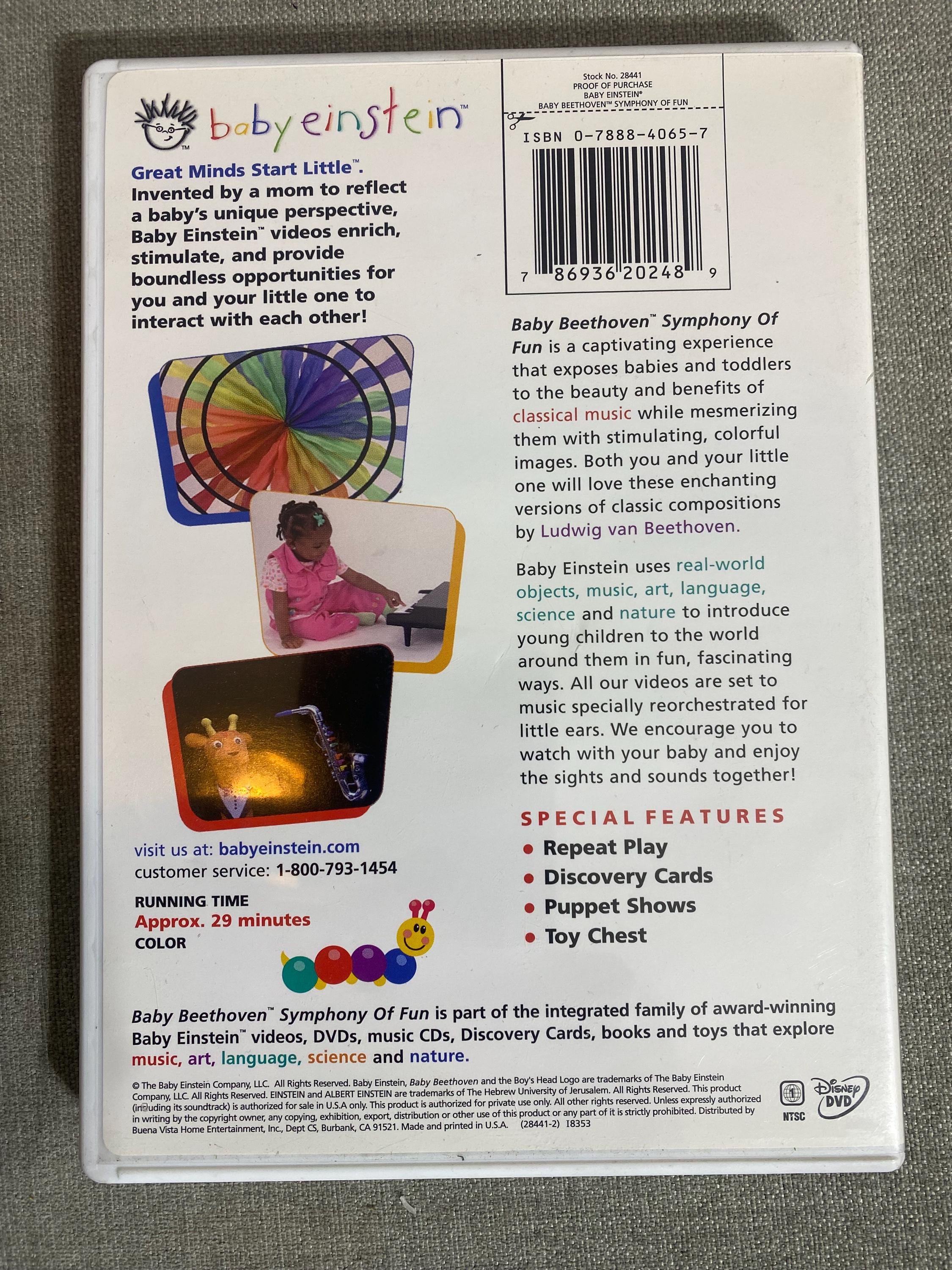 Baby Einstein - Baby Beethoven - Symphony of Fun - Etsy