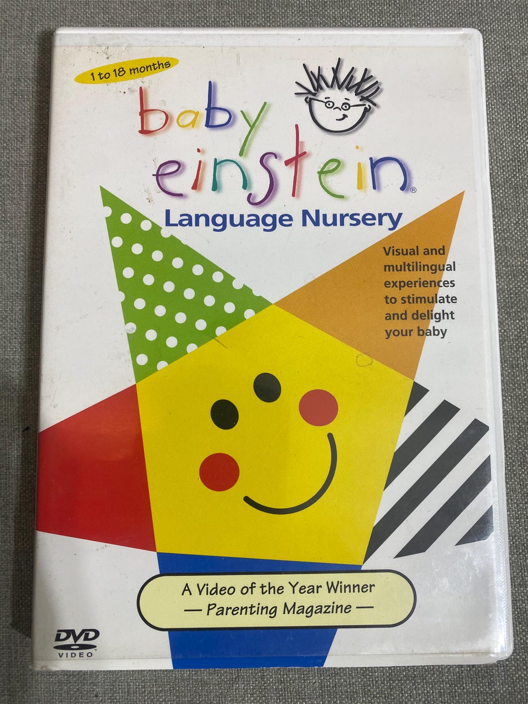 Baby Einstein - Language Nursery [DVD] - Etsy