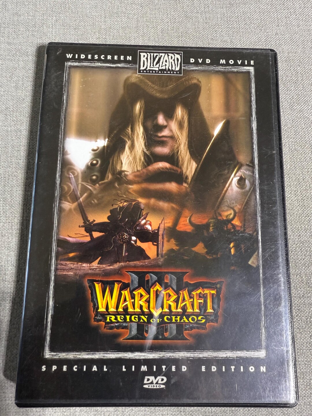 Warcraft 3: Reign of Chaos DVD - Blizzard Limited Edition Collectible ...