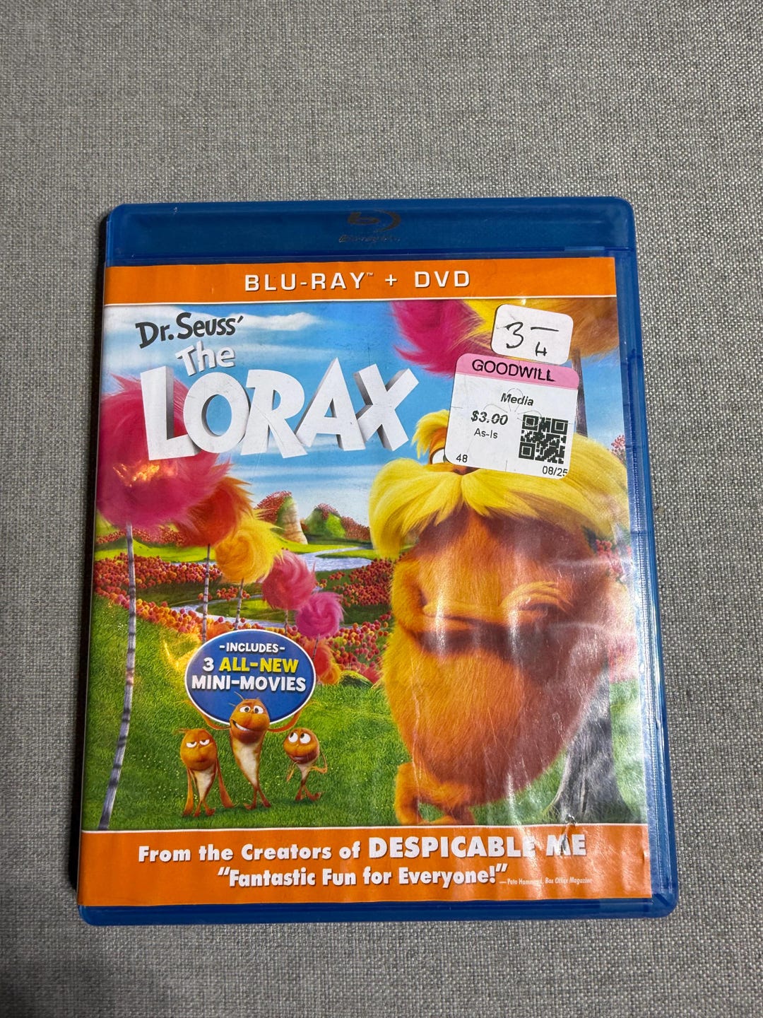 Dr. Seuss’ the Lorax (2012) | Blu-ray | Danny Devito, Ed Helms | Family ...