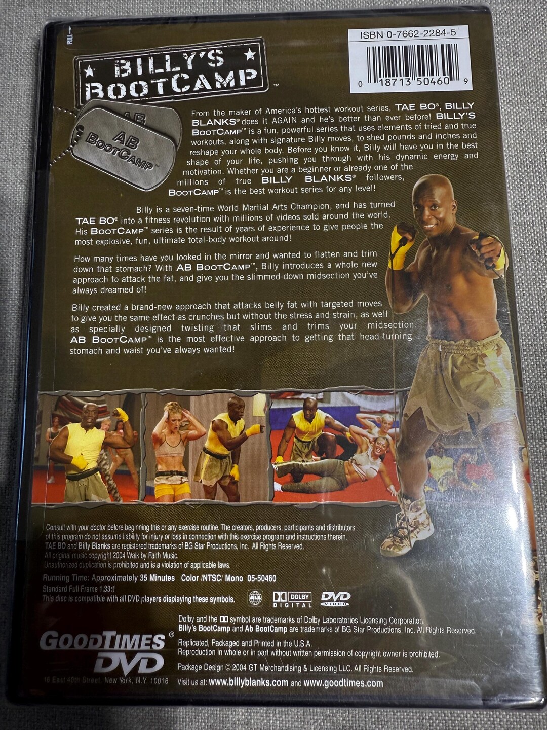 Ab Bootcamp DVD: Core Training & Fat Burn Workout (factory Sealed) - Etsy