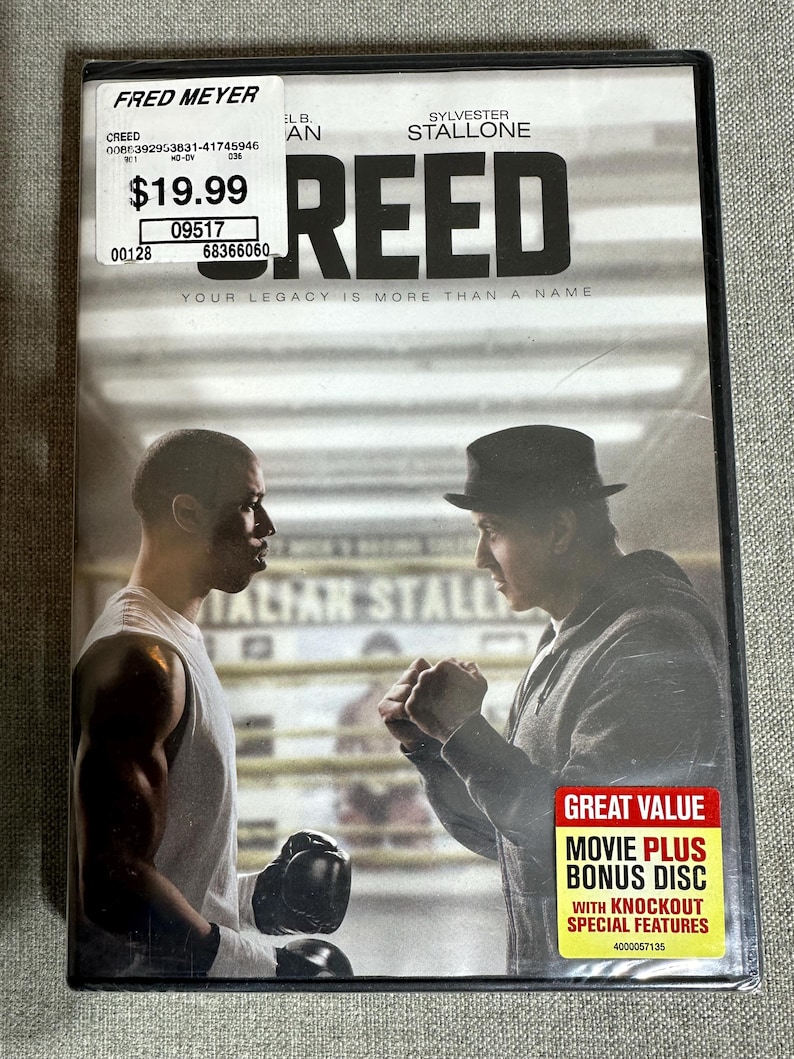 Creed [DVD], Michael B. Jordan , New DVD, Factory Sealed - Etsy