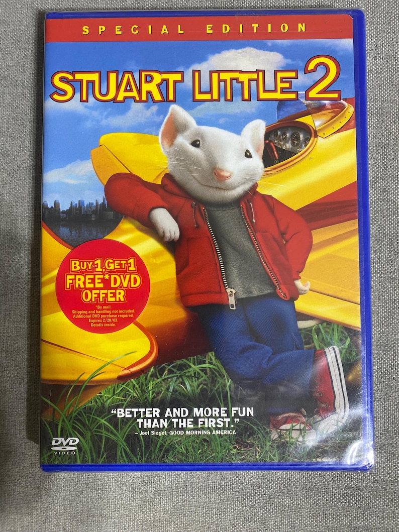 Stuart Little 2 (special Edition), Factory Sealed, DVD - Etsy