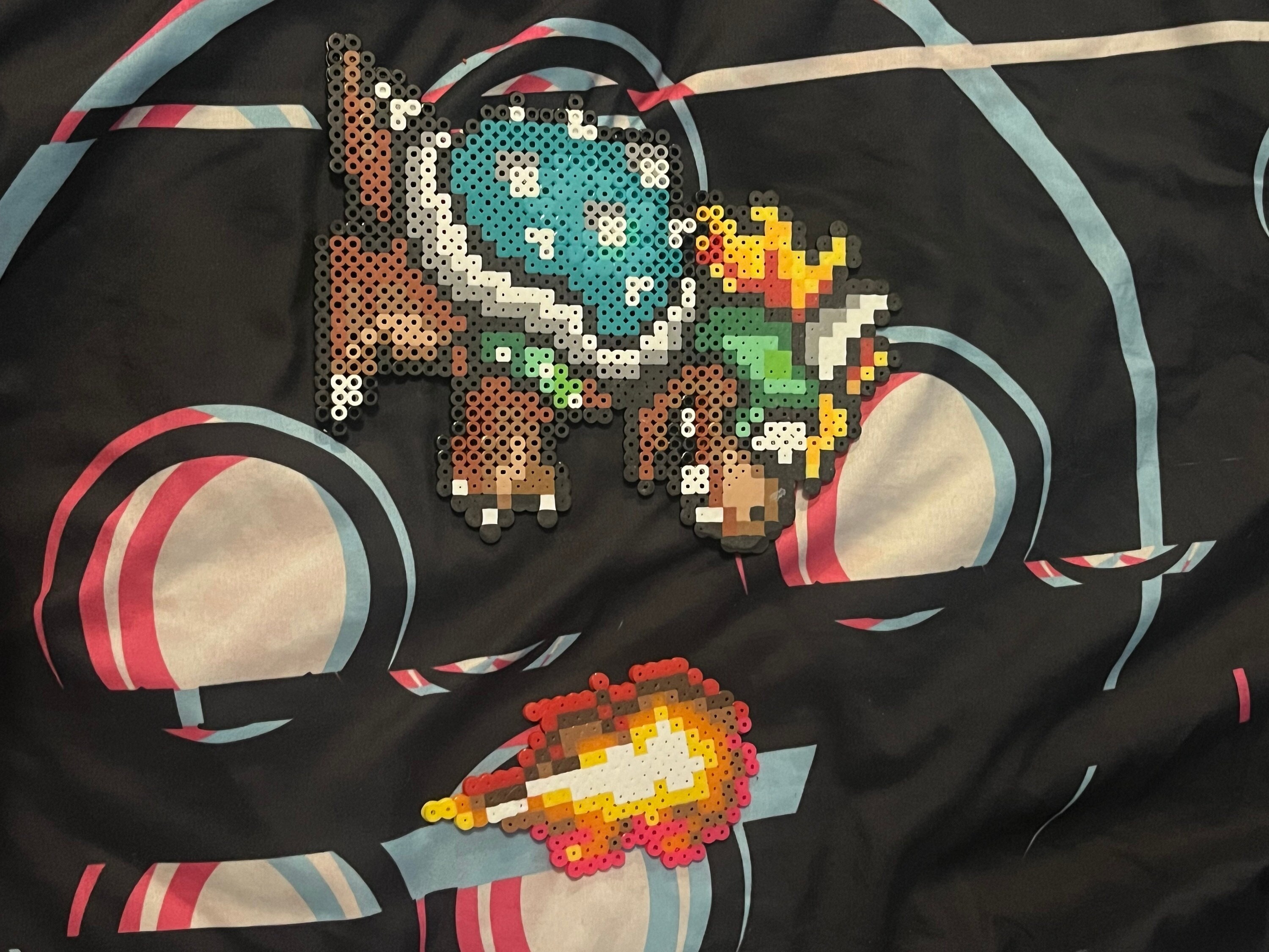 Bowser Perler Beads Set (super Mario Bros 3: All Stars) - Etsy