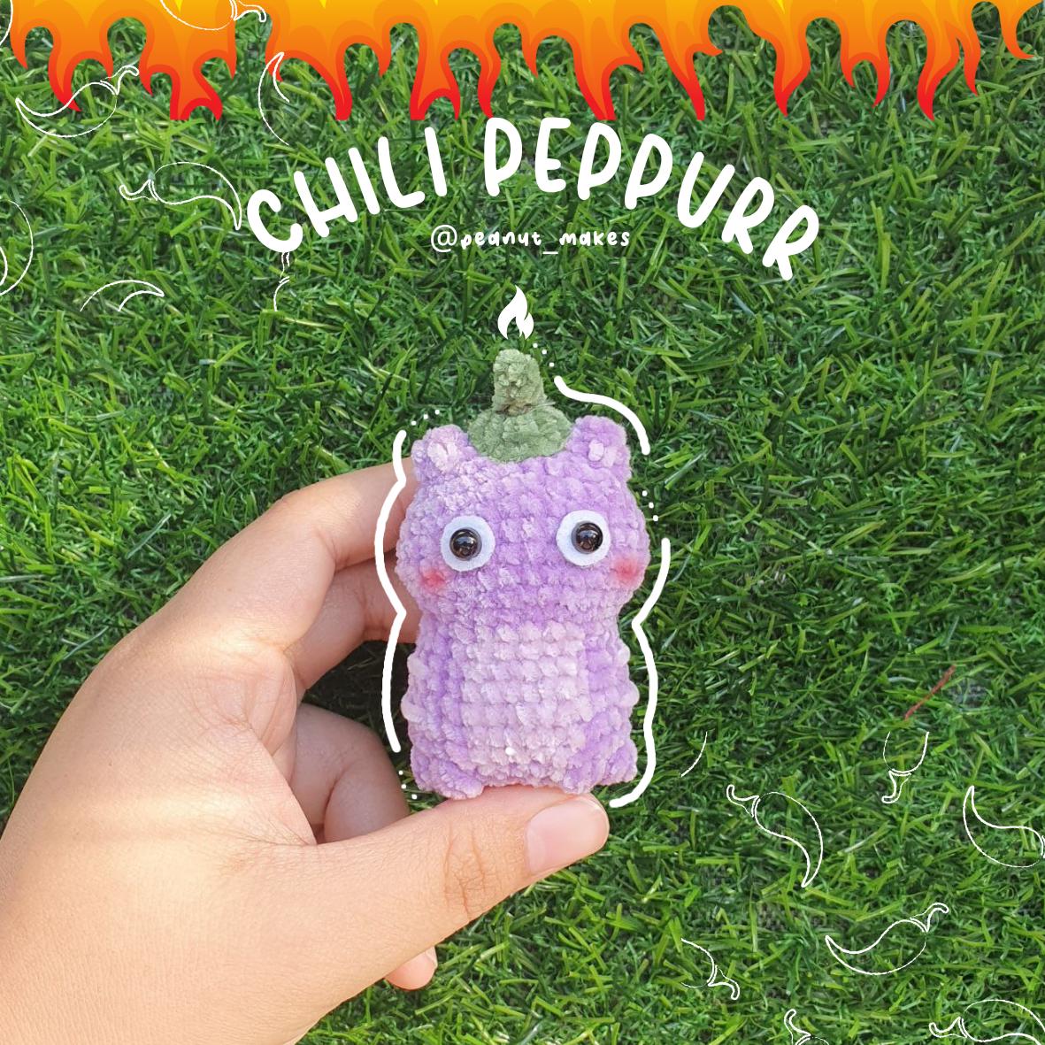 Chili Peppurr Crochet Pattern - Etsy