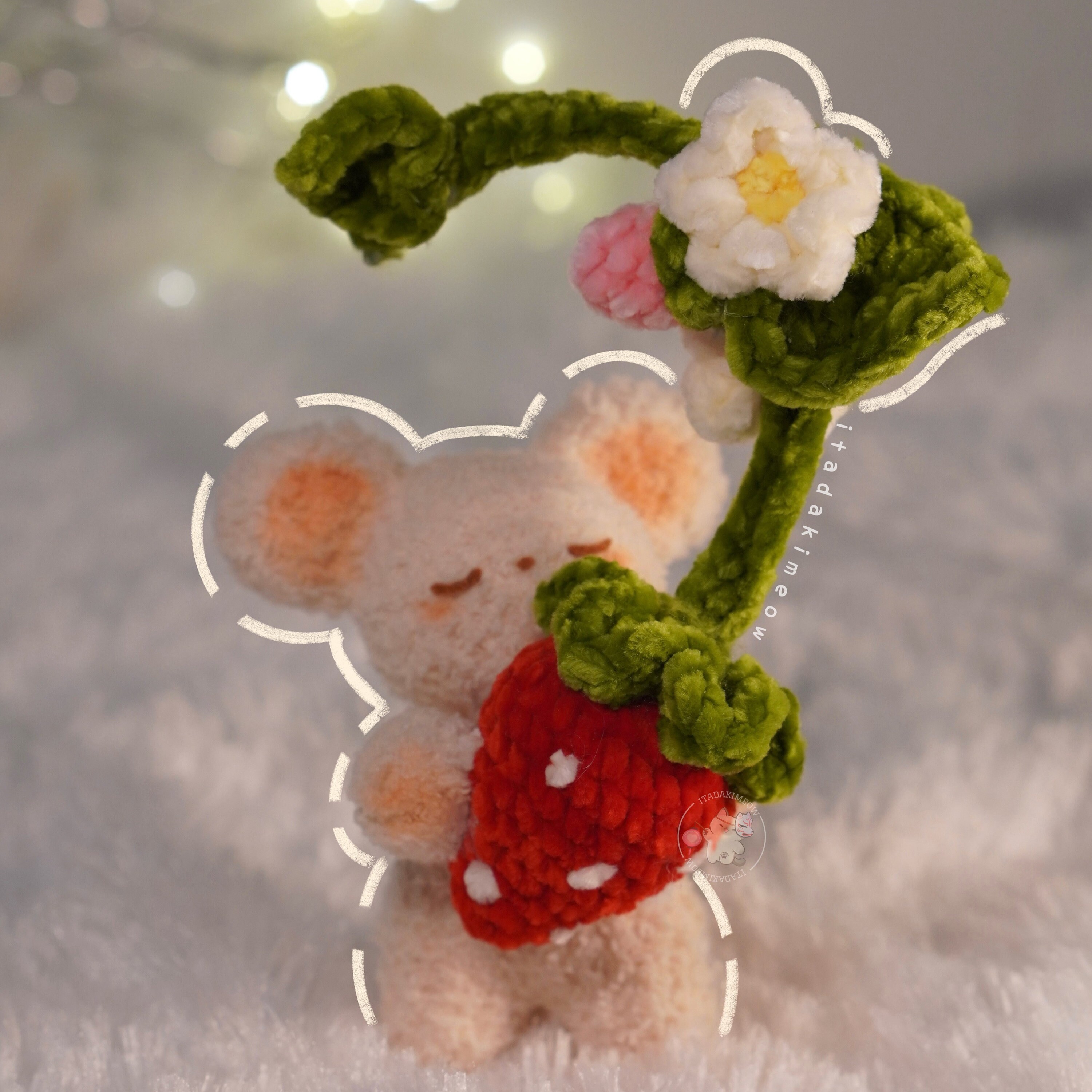 Mitsi the Mouseberry Crochet Pattern - Etsy