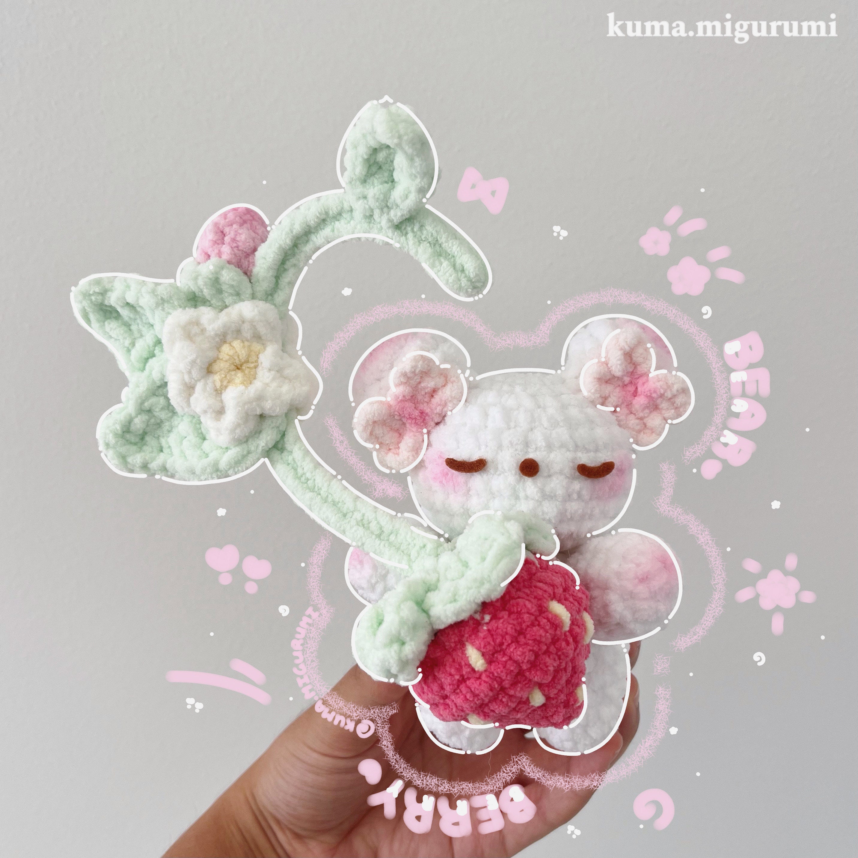 Mitsi the Mouseberry Crochet Pattern - Etsy