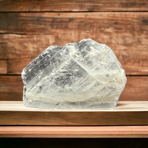 Natural Selenite Self-standing Slab for Home Decor and Healing Energy ...