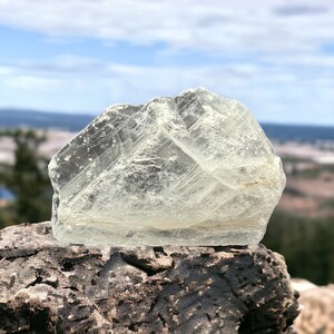 Natural Selenite Self-standing Slab for Home Decor and Healing Energy ...